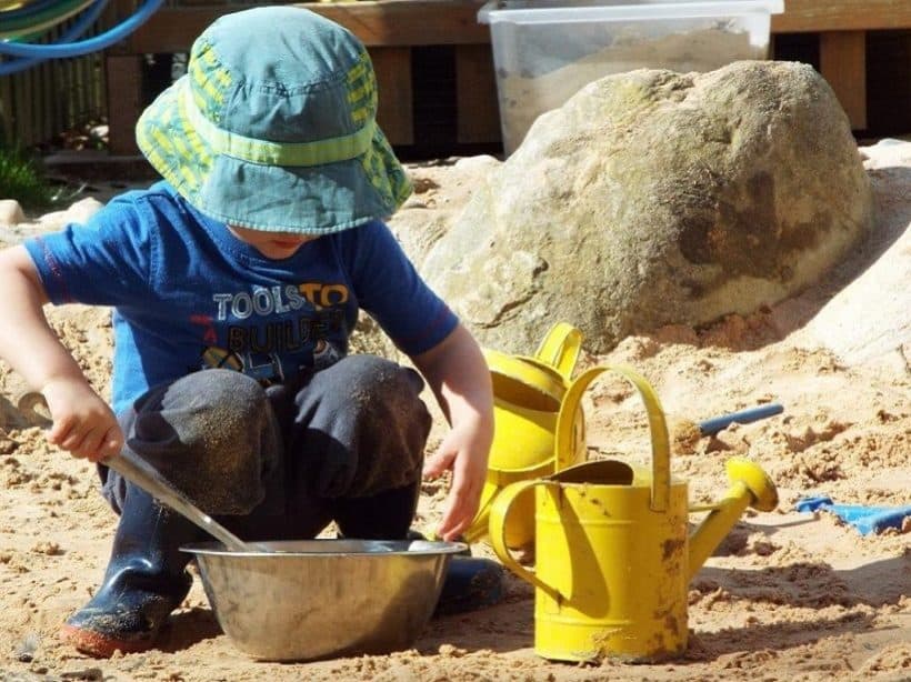 Sand Play Wivenhoe Park Day Nursery 2 - Playgarden