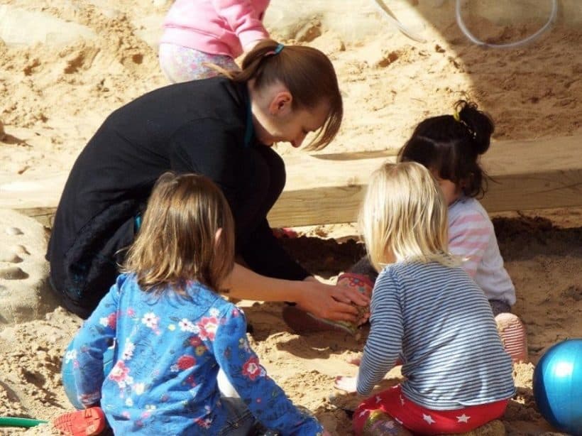 Sand Play Wivenhoe Park Day Nursery - Playgarden